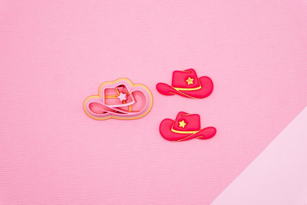 Cowboy Hat Polymer Clay Cutter, Bachelorette Clay Cutter, Wedding and ...