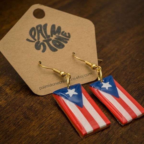 Puerto Rico Earrings Svg - Etsy