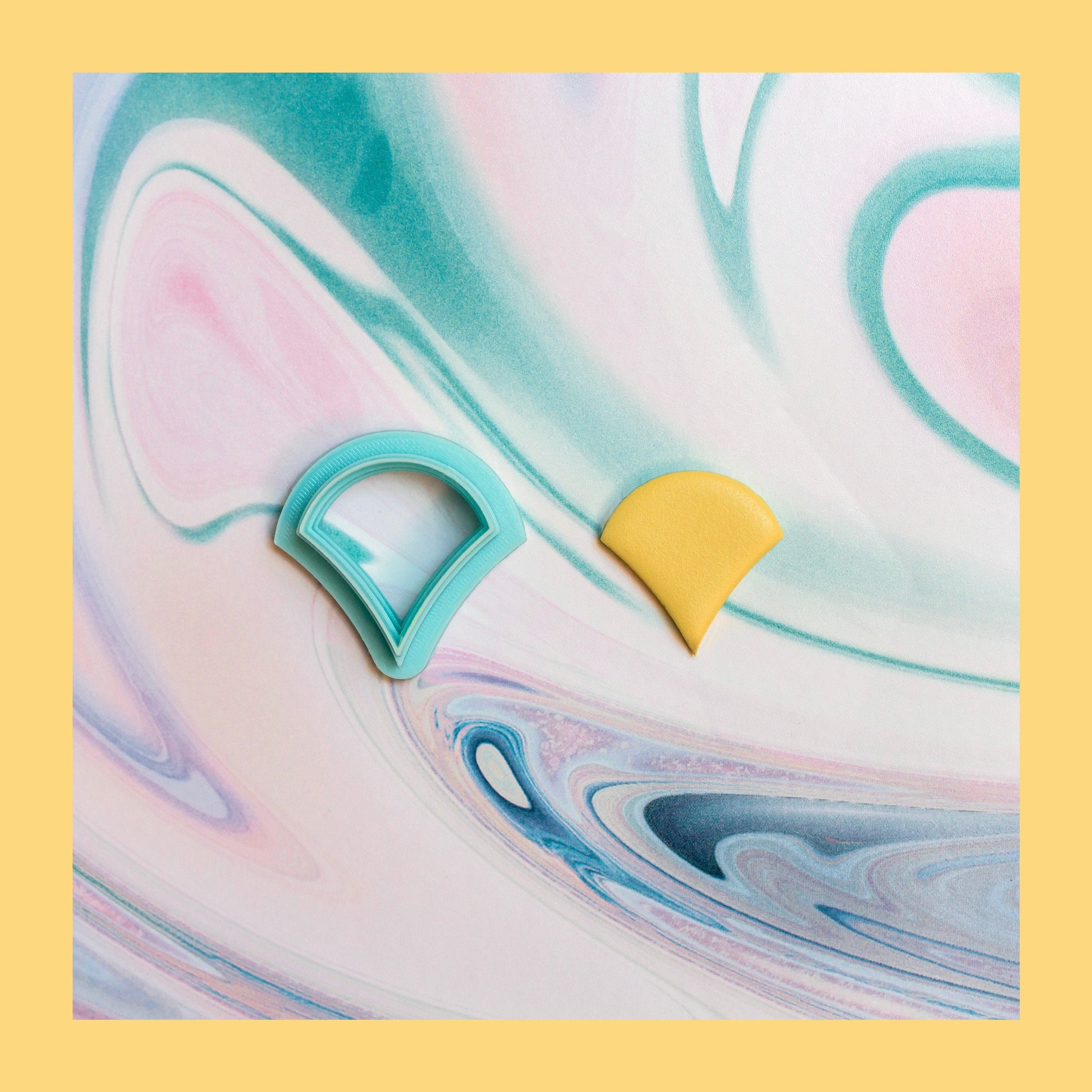 Craft Supplies & Tools Sculpting & Forming Art Deco Cutters Polymer ...