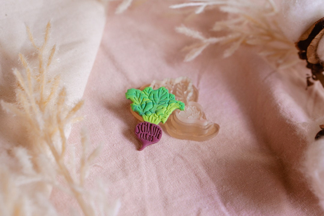 Schrute Farm Beet Polymer Clay Cutter, Dwight Beet, the Office Clay ...