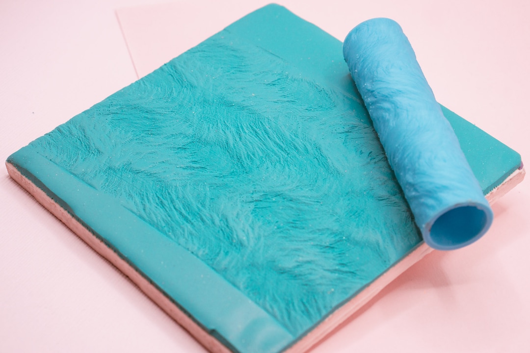 Animal Fur Polymer Clay Texture Roller, Realistic Fur/hair Craft Roller ...