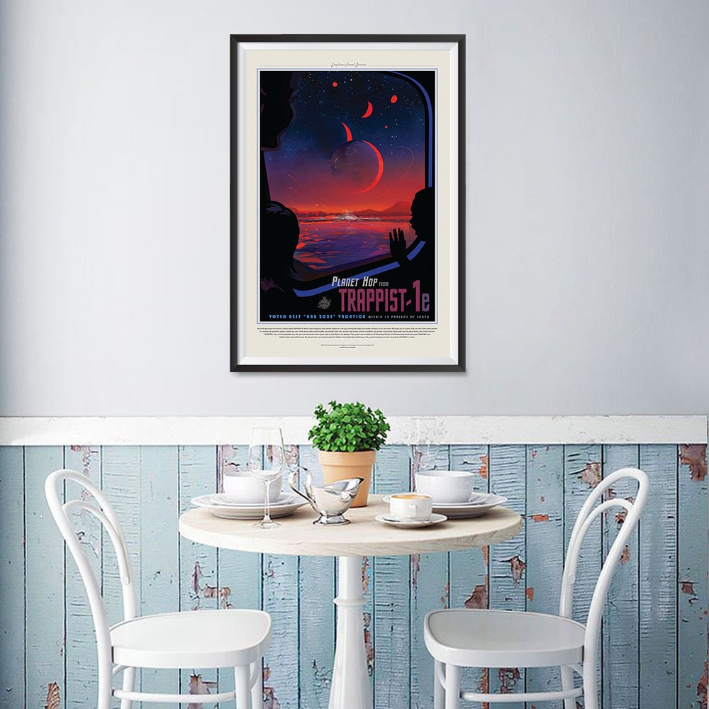 Nasa Space Tourism Posters Wall Art for Home Office - Etsy