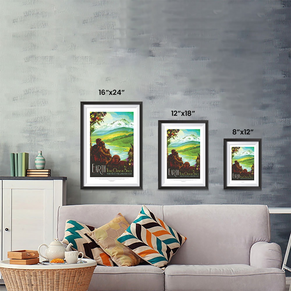 Nasa Space Tourism Posters - Wall Art for Home, Office, School ...