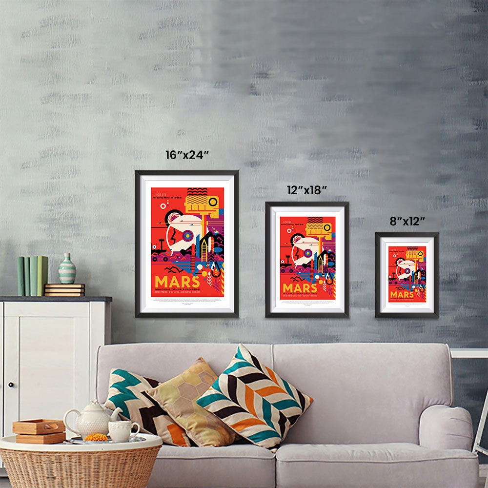 Nasa Space Tourism Posters - Wall Art for Home, Office, School ...