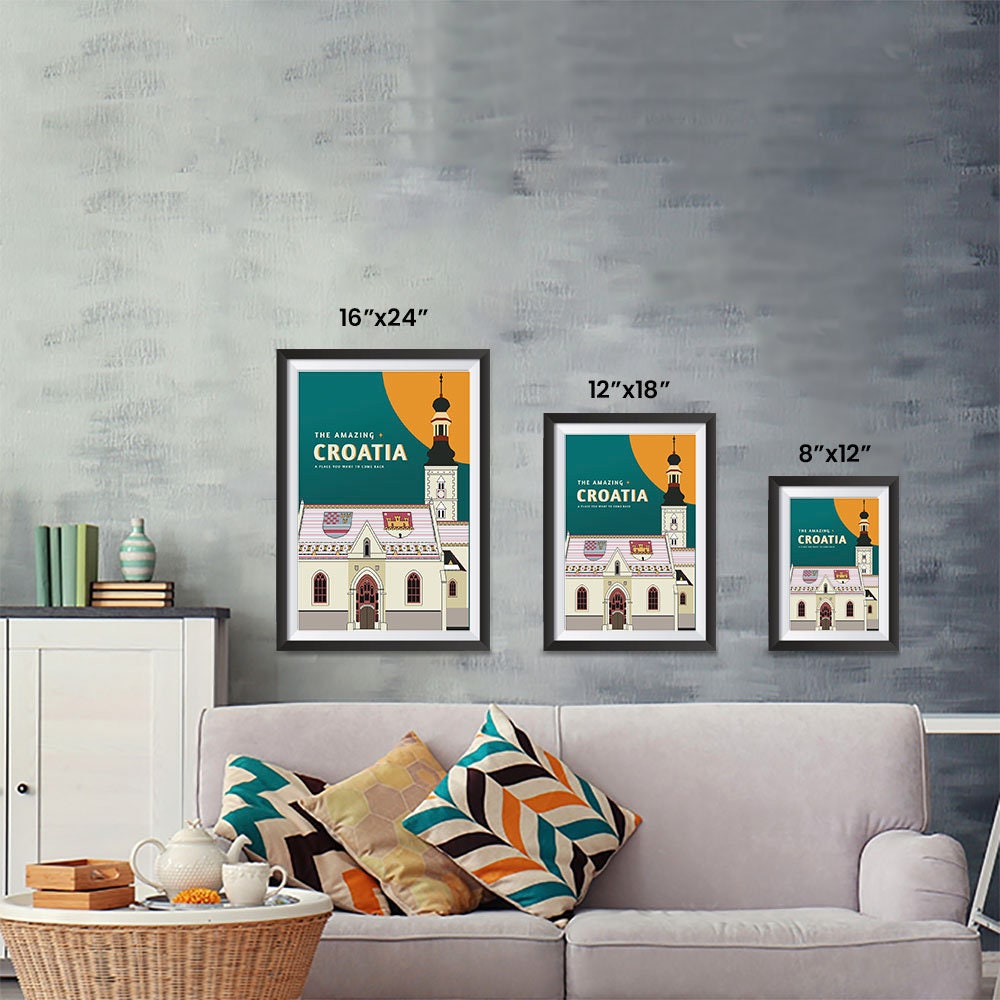 Boomeks World Famous City Posters Decorative Vintage - Etsy