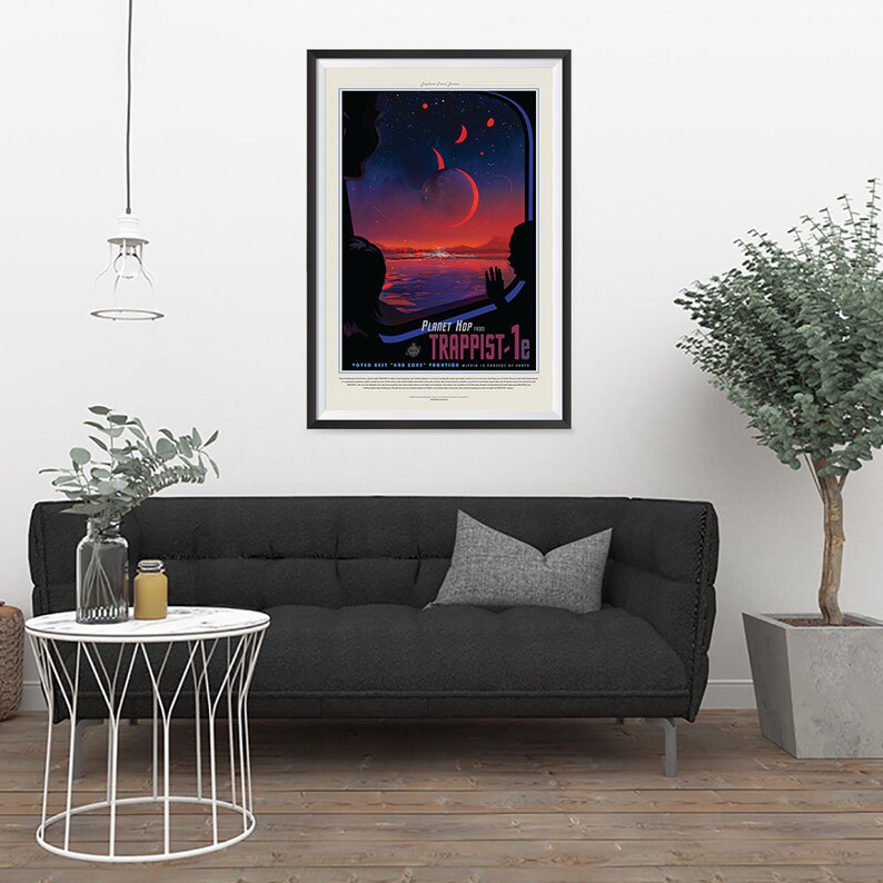 Nasa Space Tourism Posters Wall Art for Home Office - Etsy