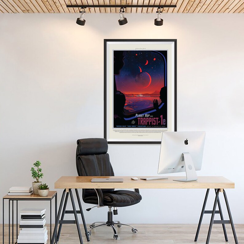 Nasa Space Tourism Posters - Wall Art for Home, Office, School ...