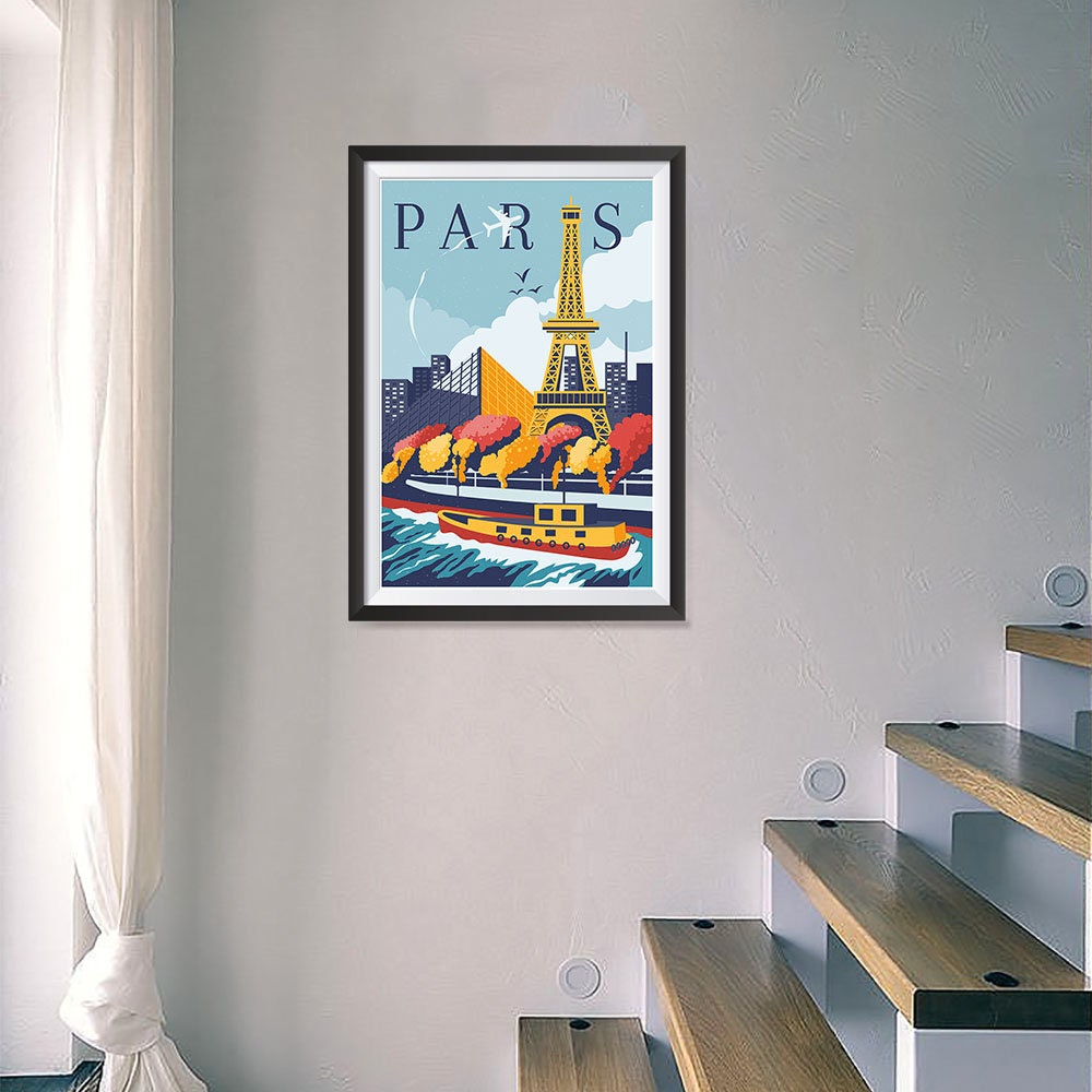 Boomeks - World Famous City Posters - Decorative, Vintage, Retro Travel ...