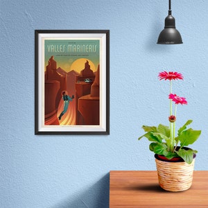 Spacex Vintage Space Travel Posters, SPACEX MARS POSTERS, Set of 3 - Etsy