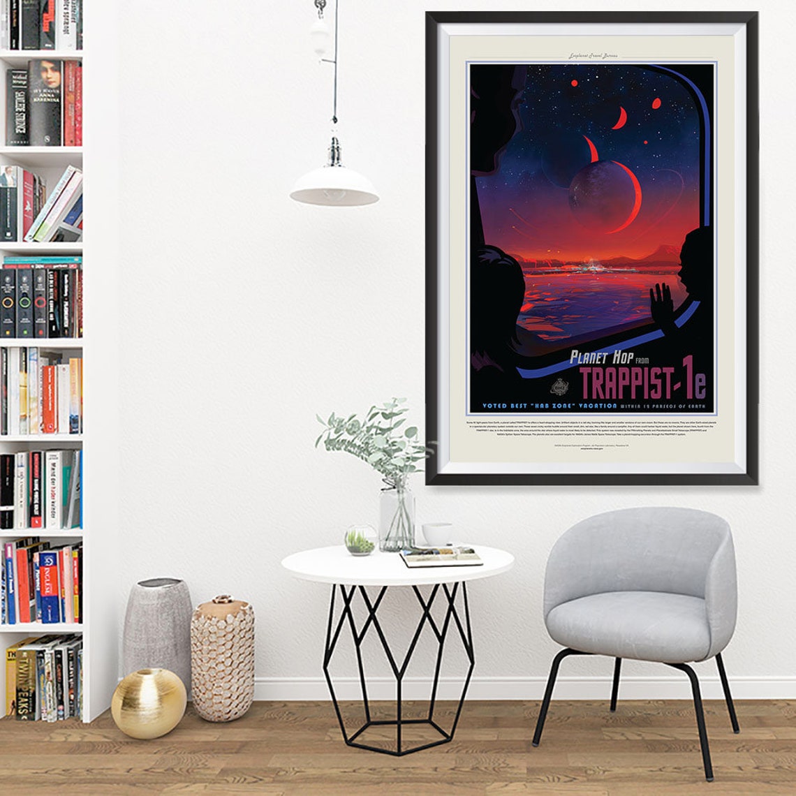 Nasa Space Tourism Posters Wall Art for Home Office | Etsy