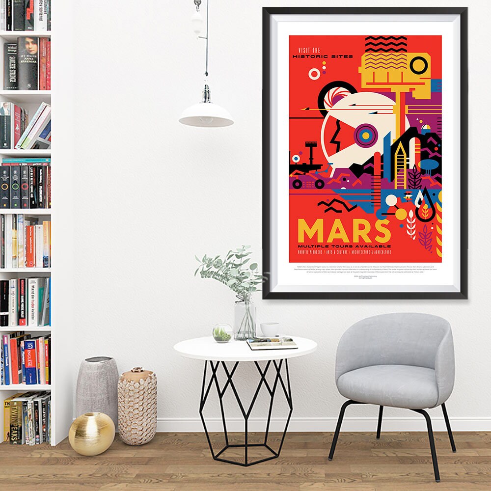Nasa Space Tourism Posters - Wall Art for Home, Office, School ...