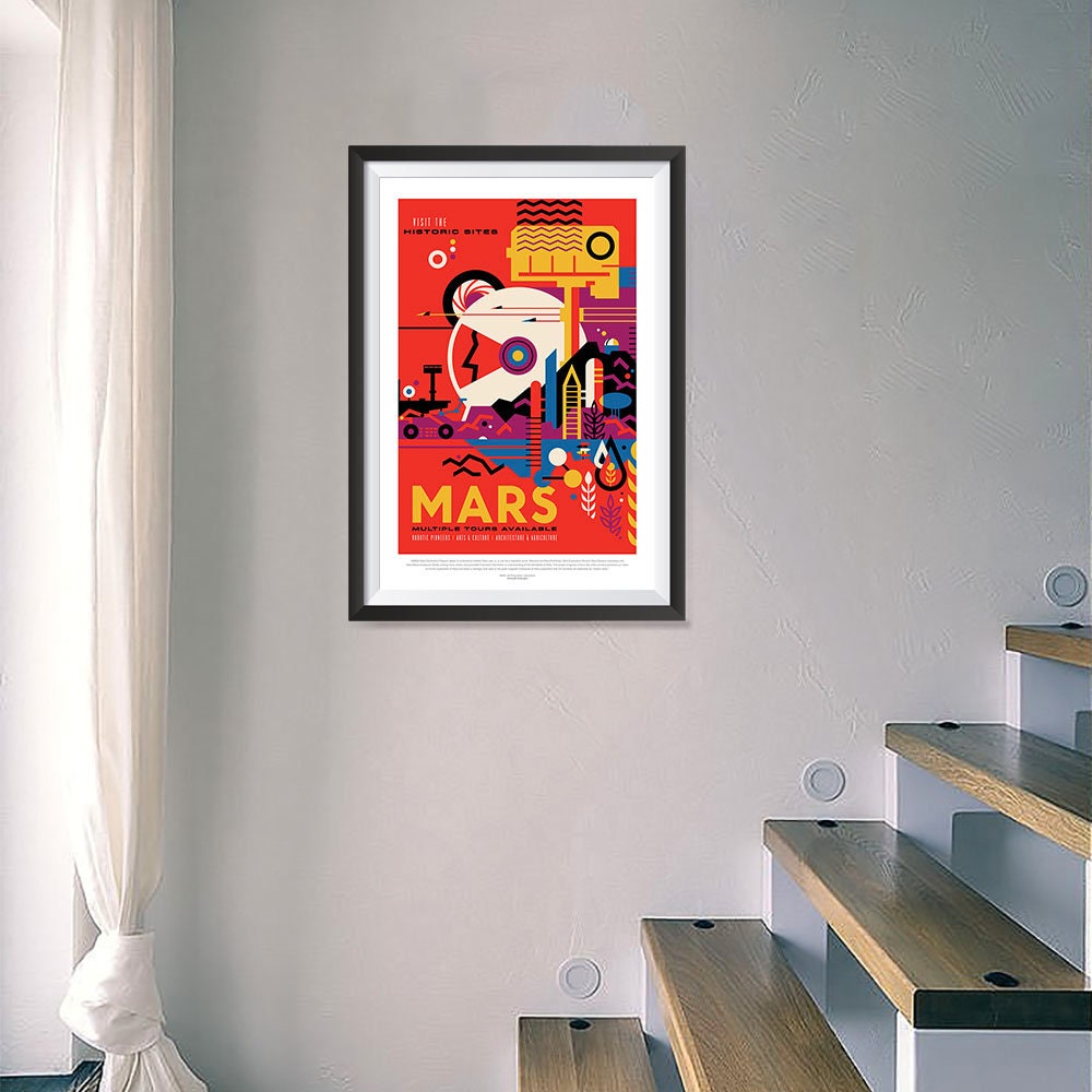 Nasa Space Tourism Posters - Wall Art for Home, Office, School ...