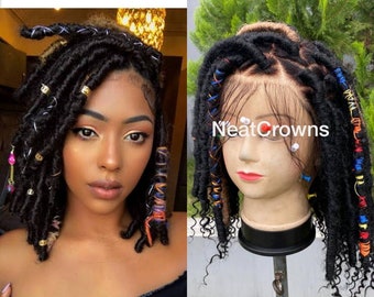 Distressed Faux Locs Wig - Etsy