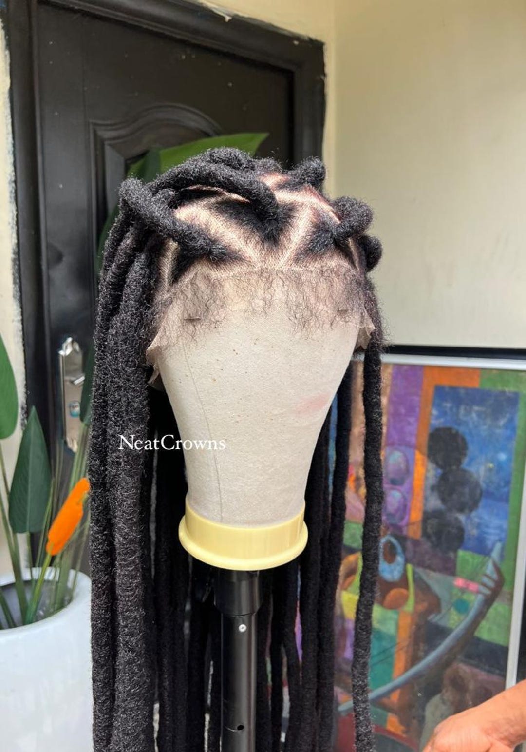 Rasta Human Hair Dreadlocks Wig Dreads Locs Faux Nulocs Gypsy Bonita ...