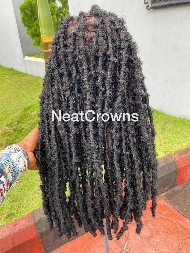 Butterfly Locs Distressed Faux Locs Dreadlocks Wig Rastalocs Bohemian ...