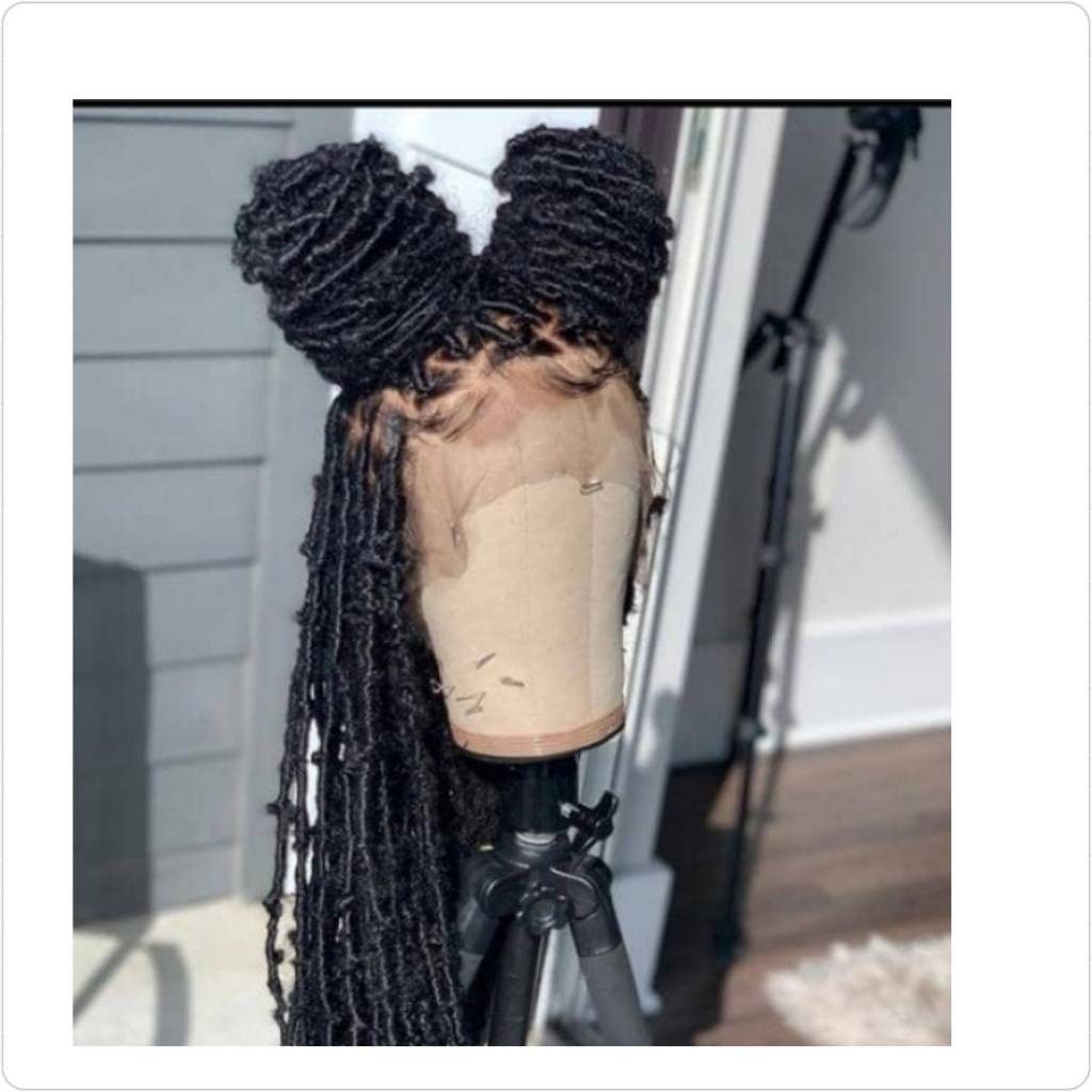 Distressed Faux Locs Dreadlocks Wig Cornrow Gypsy Locs - Etsy