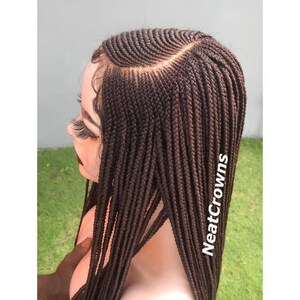 READY TO SHIP Cornrows Wig Cornrow Wigs Braided Tribal Wig Box Braids ...