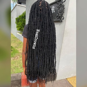 Distressed Faux Locs Dreadlocks Wig Cornrow Gypsy Locs Bohemian Locs ...