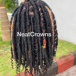 Ready to Ship Gypsy Locs Bohemian Goddess Distressed Faux Loc ...