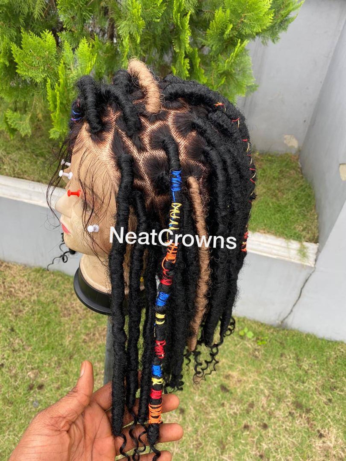 Ready to Ship Gypsy Locs Bohemian Goddess Distressed Faux Loc ...