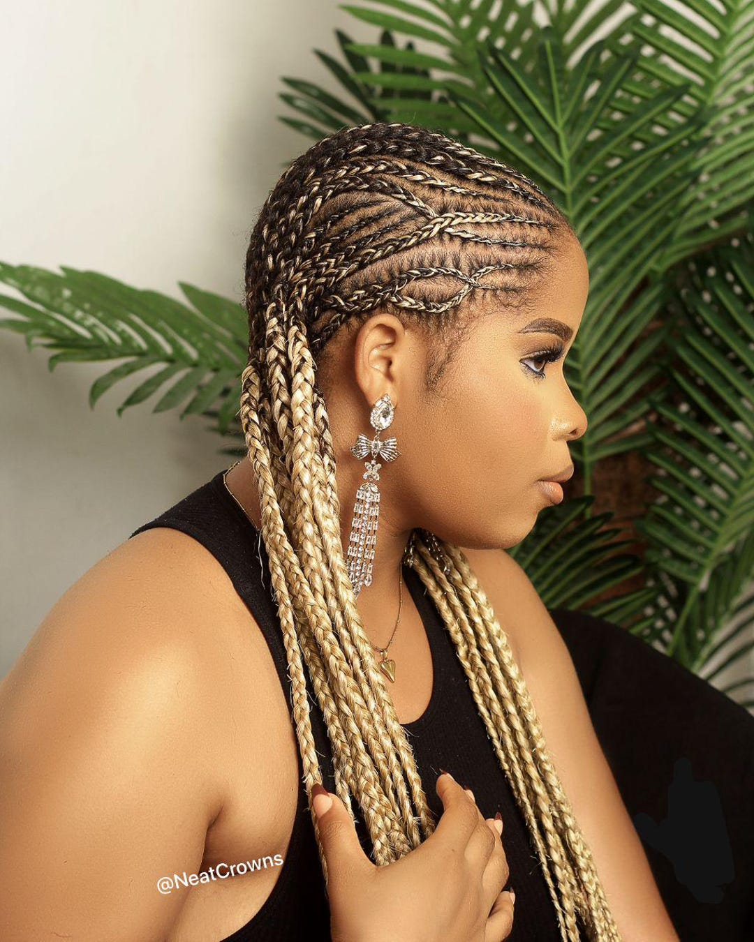 Plant Based Braiding Hair for Braids Ankara Reusable Biodegradable Hair ...