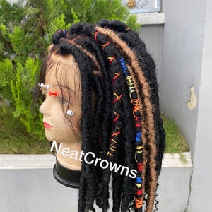 Ready to Ship Gypsy Locs Bohemian Goddess Distressed Faux Loc ...
