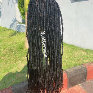 Distressed Faux Locs Dreadlocks Wig Cornrow Gypsy Locs Bohemian Locs ...