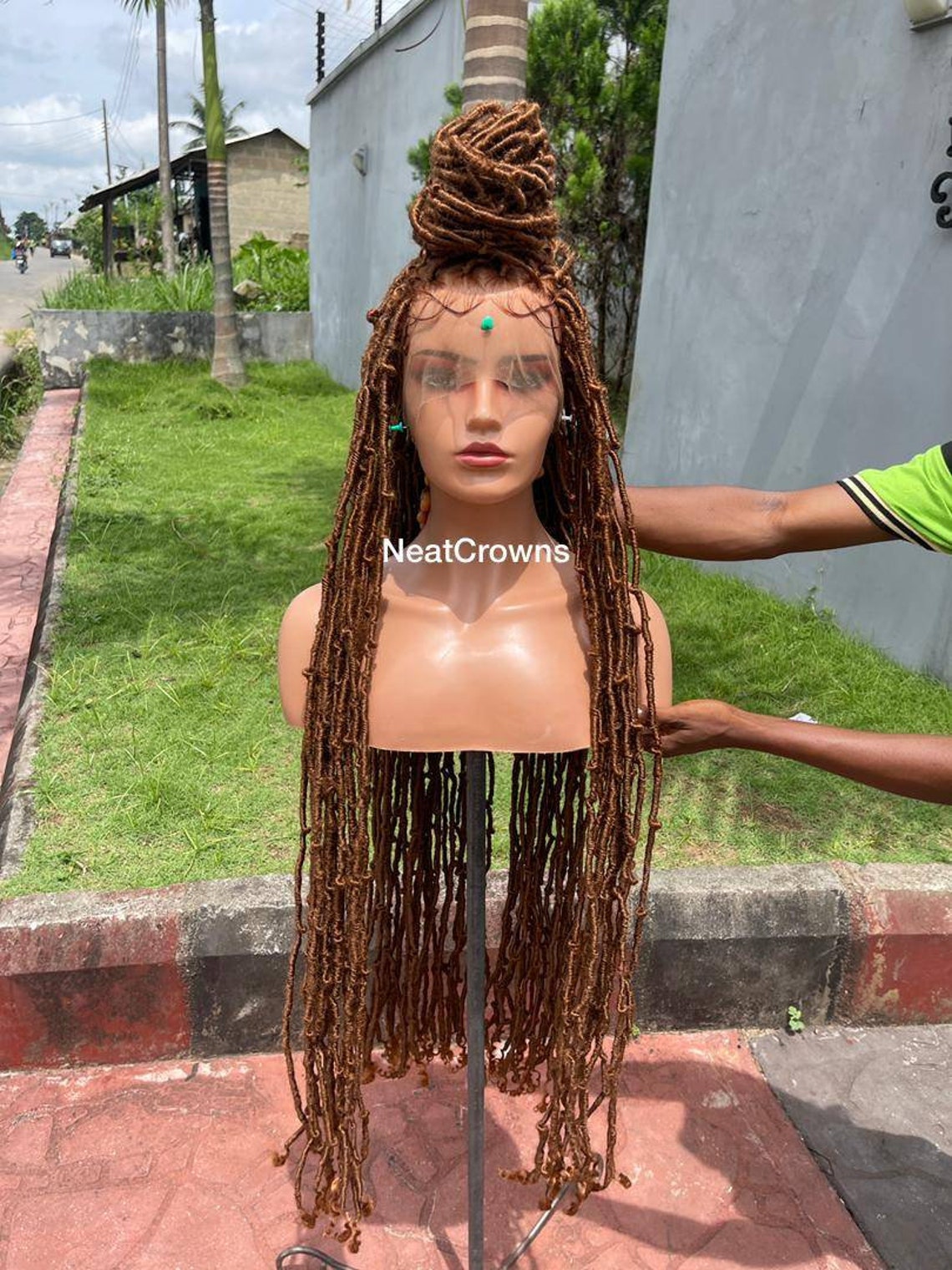 Distressed Faux Locs Dreadlocks Wig Cornrow Gypsy Locs - Etsy