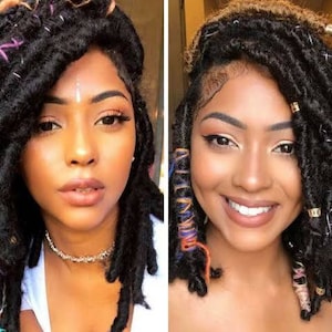 Ready to Ship Gypsy Locs Bohemian Goddess Distressed Faux Loc ...