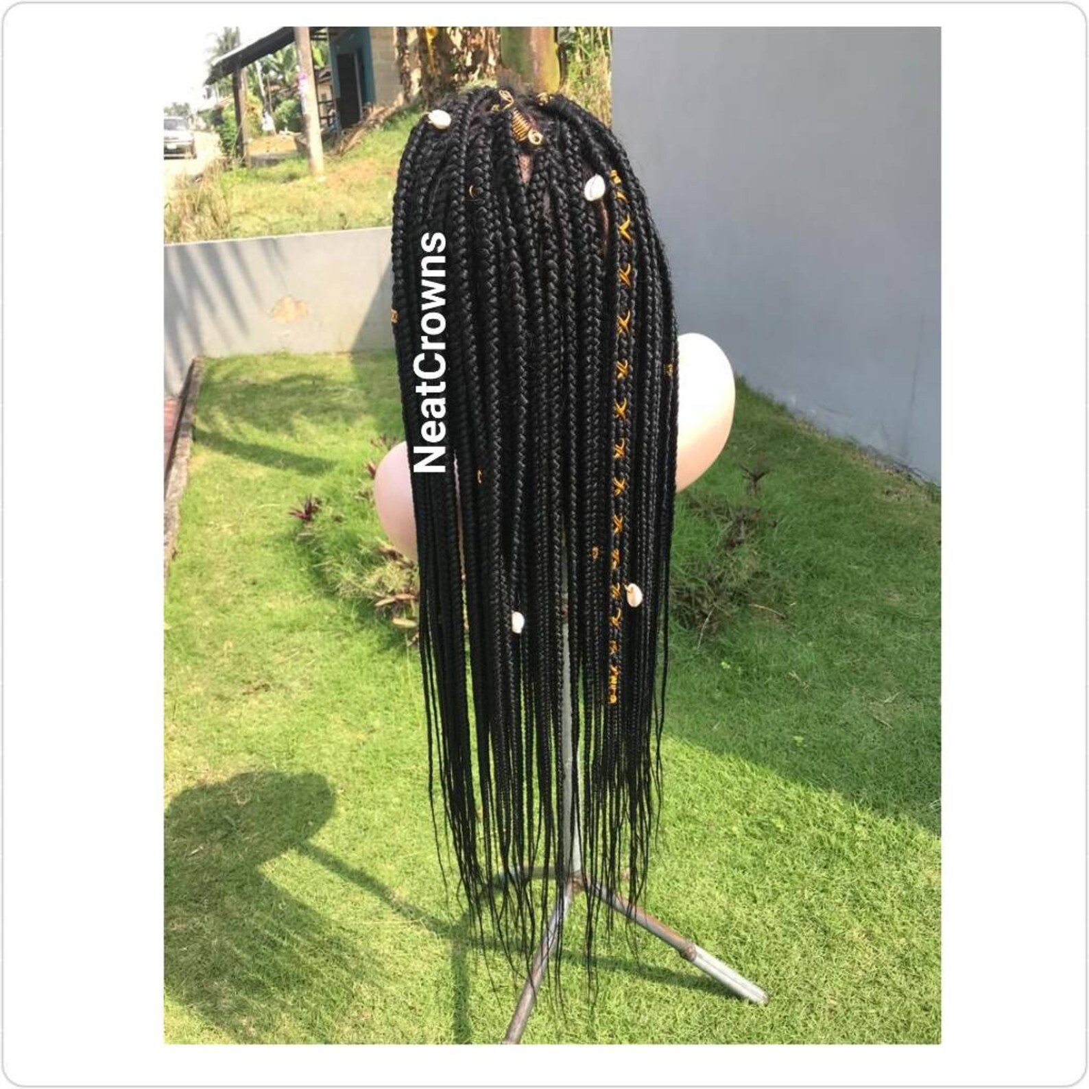 Home of Knotless Box Braids Wig for Black Women Cornrows Wig Cornrow ...