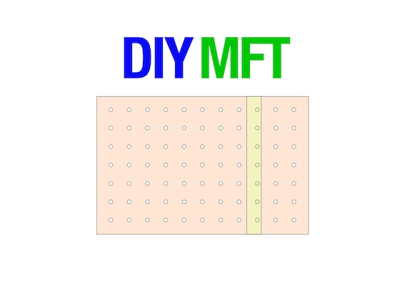 Plans for a DIY MFT or Multifunction Table Workbench as Seen - Etsy UK