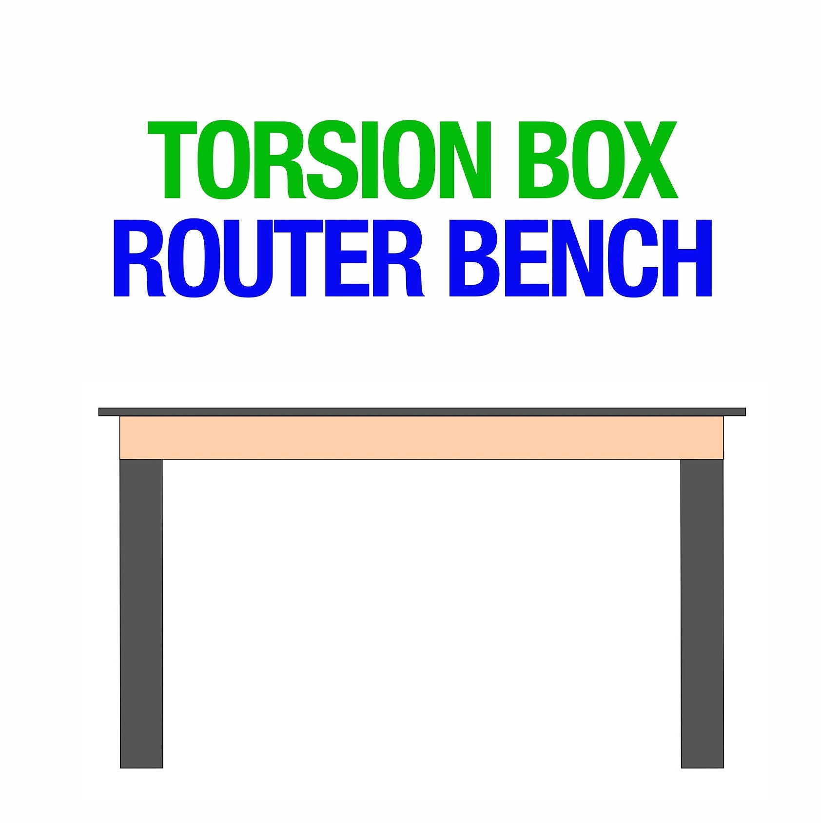 Torsion Box Router Bench Fence and Cabinet Bundle - Etsy