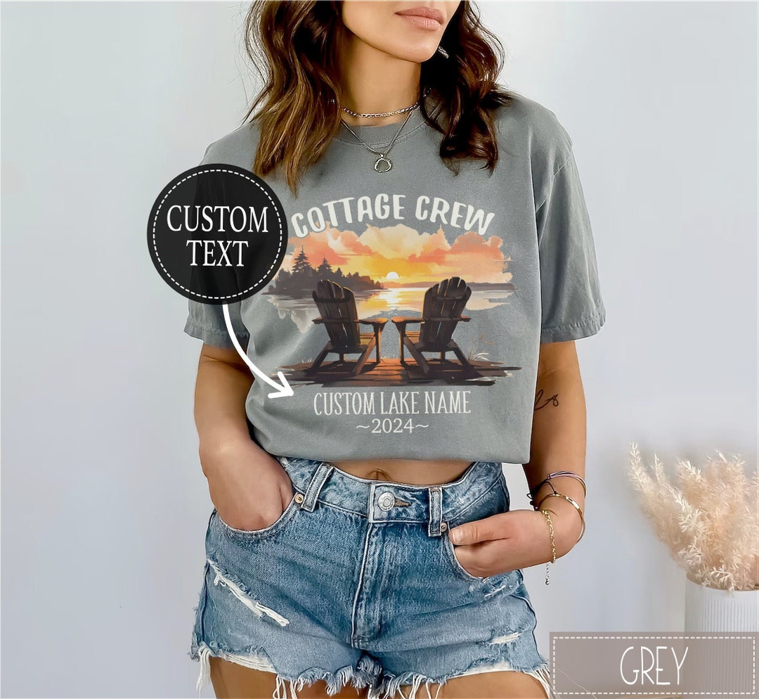 Camp Shirt for Summer Family Vacation, Custom Matching Tshirts for ...