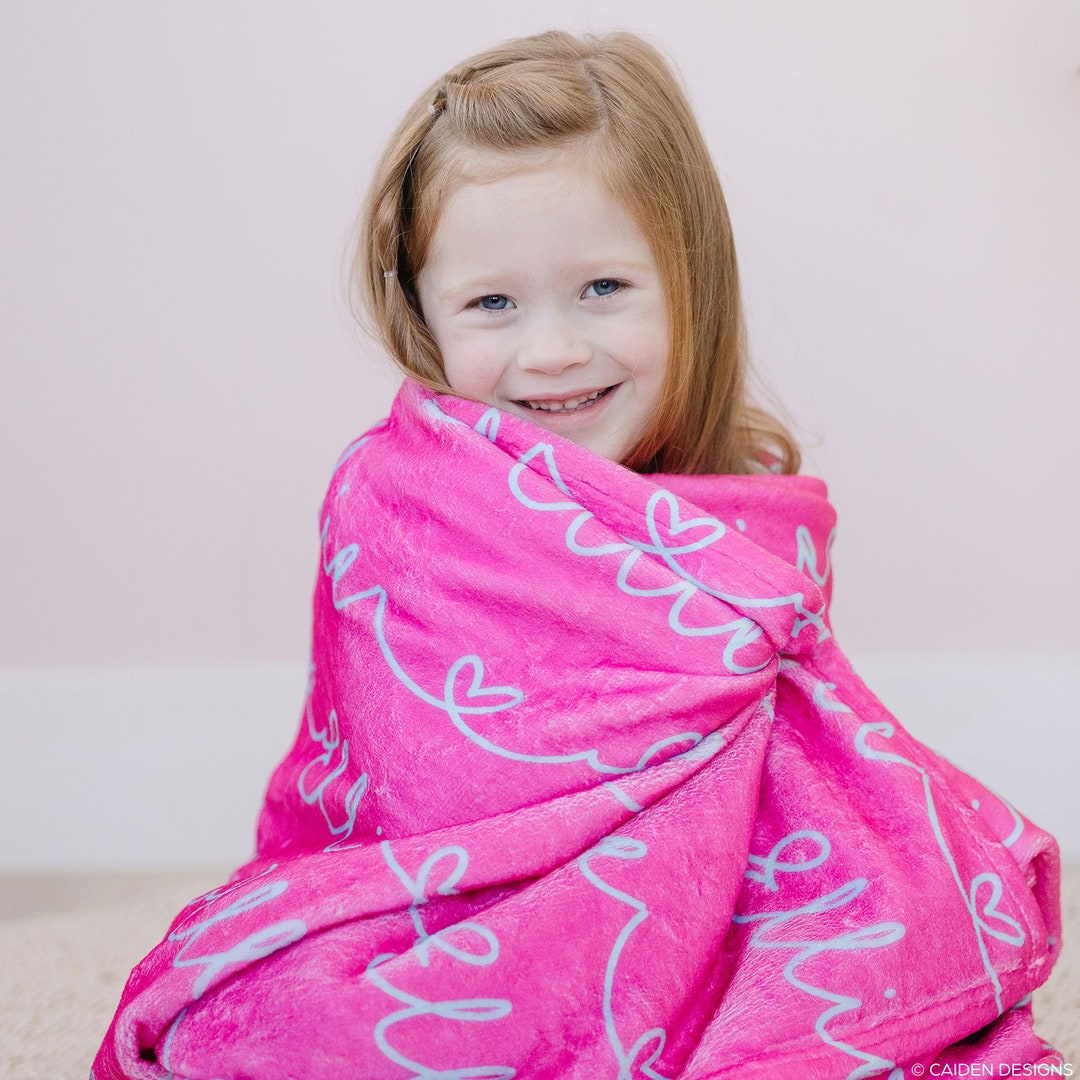 Custom Blanket for Kids and Adults - Etsy