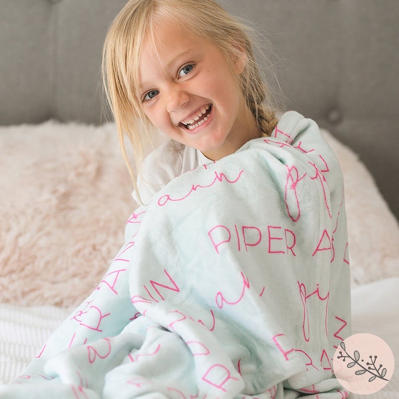 Personalized Blanket for Kids - Etsy