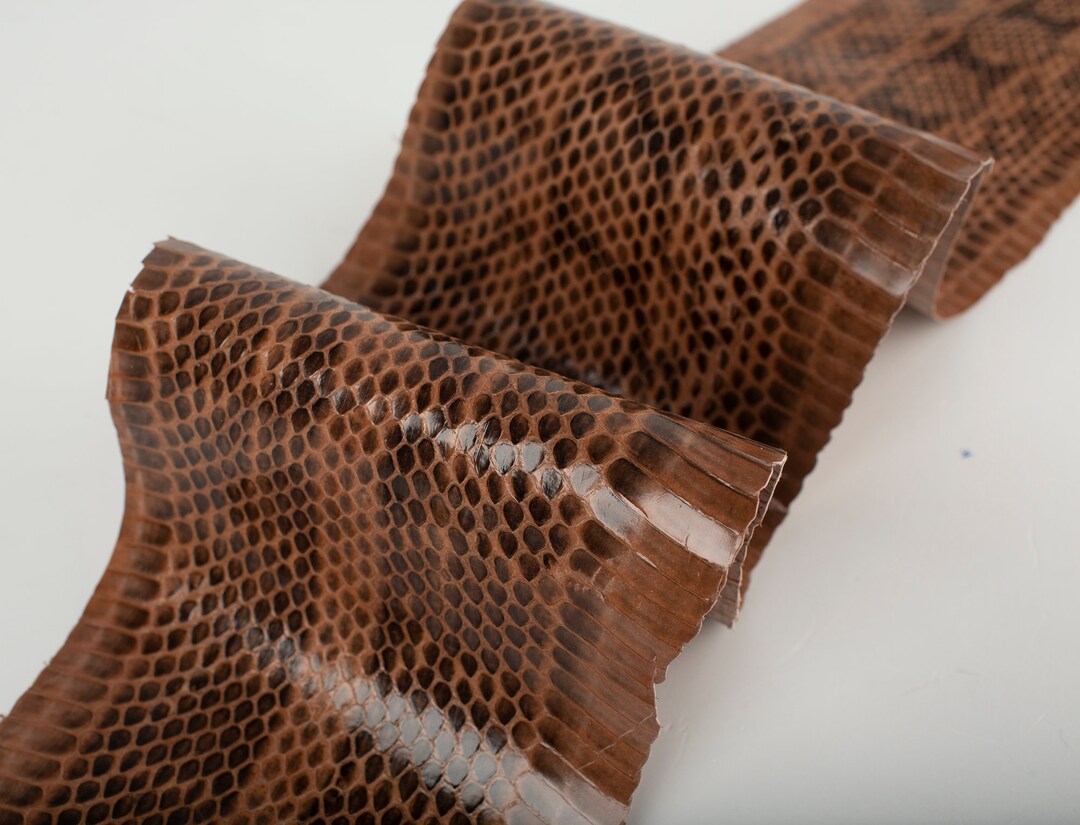 Brown/black Print ITALIAN Genuine SNAKE AYERS (non Cites) Leather ...
