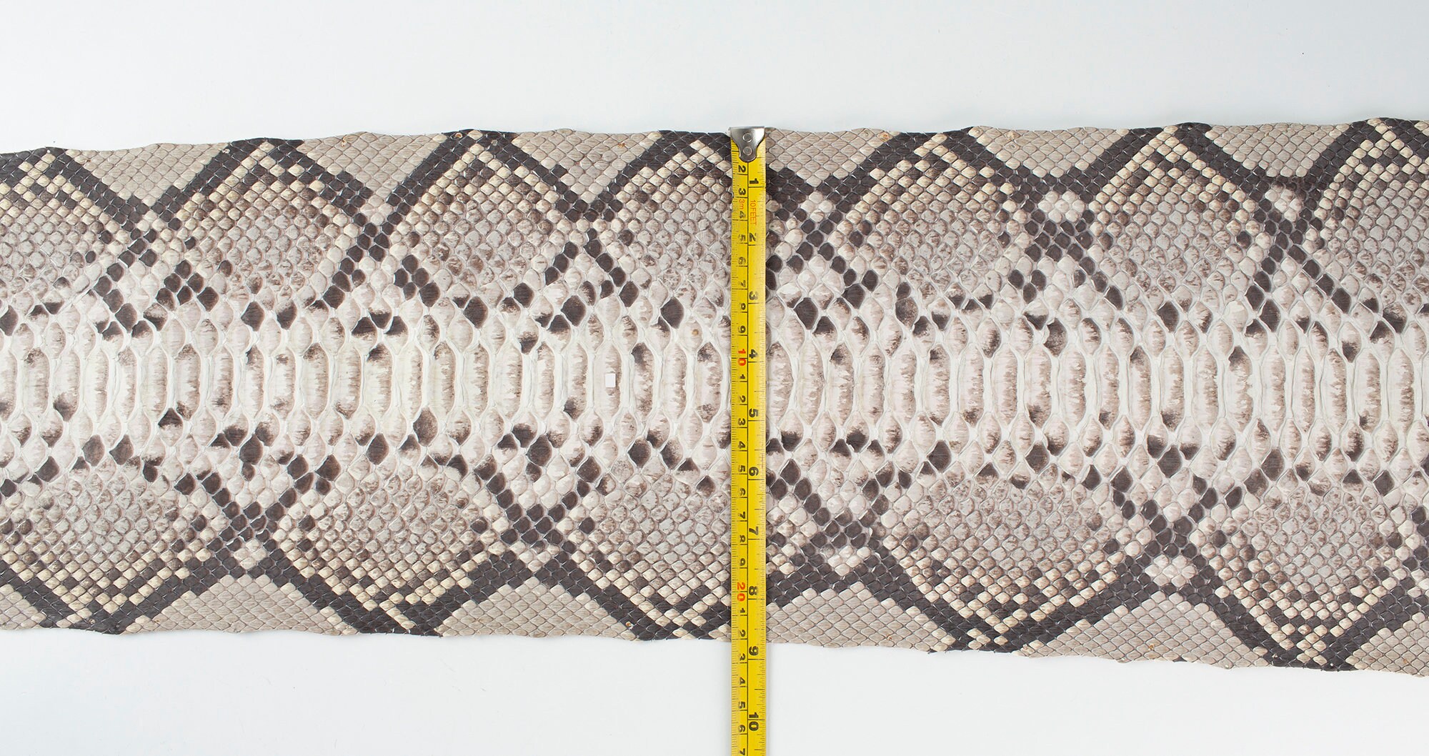 Black/white Print ITALIAN Genuine SNAKE AYERS non Cites Leather Skin - Etsy