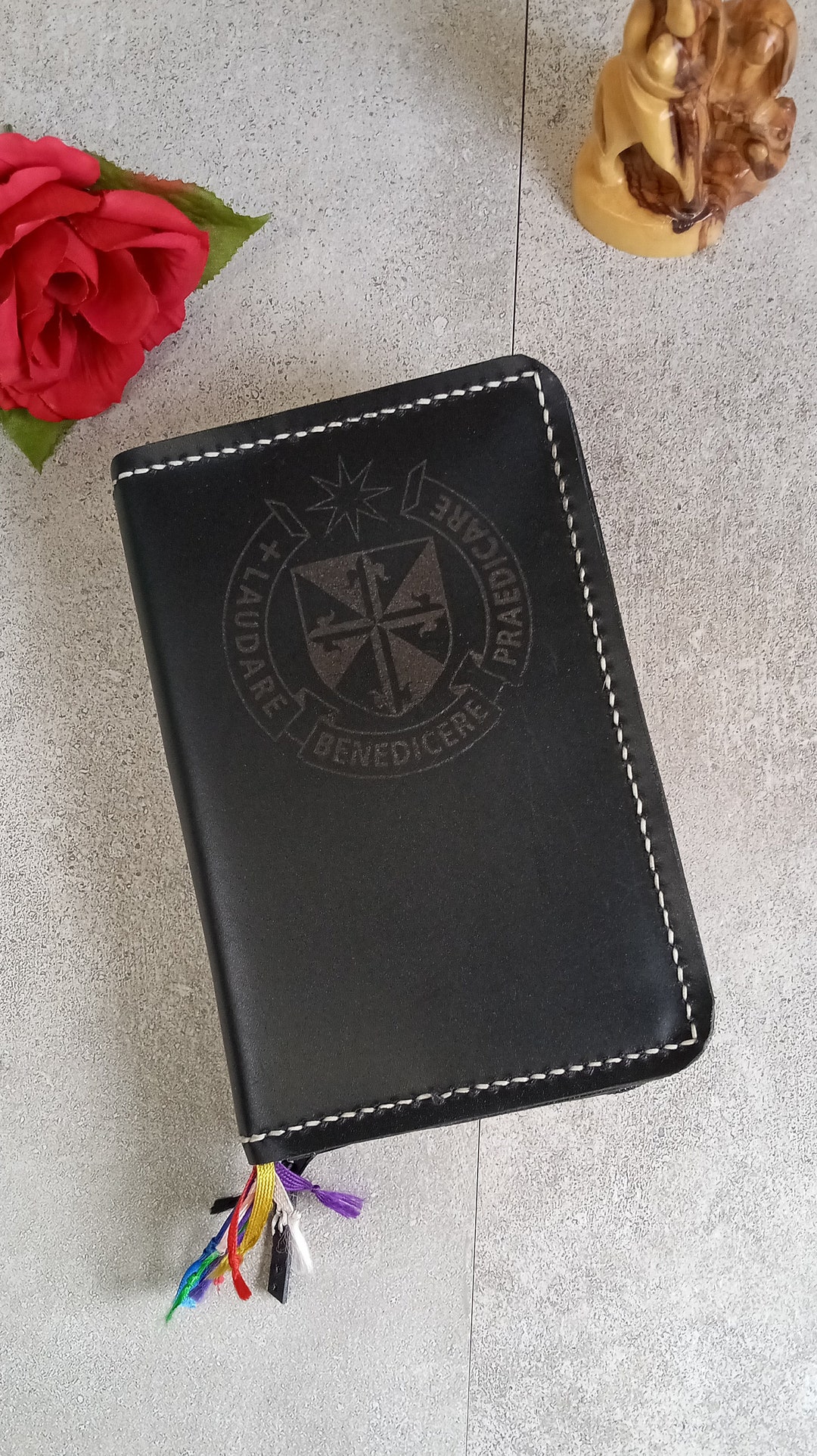 Baronius Press Black Leather Missal Cover, Catholic Cover, Personalized ...