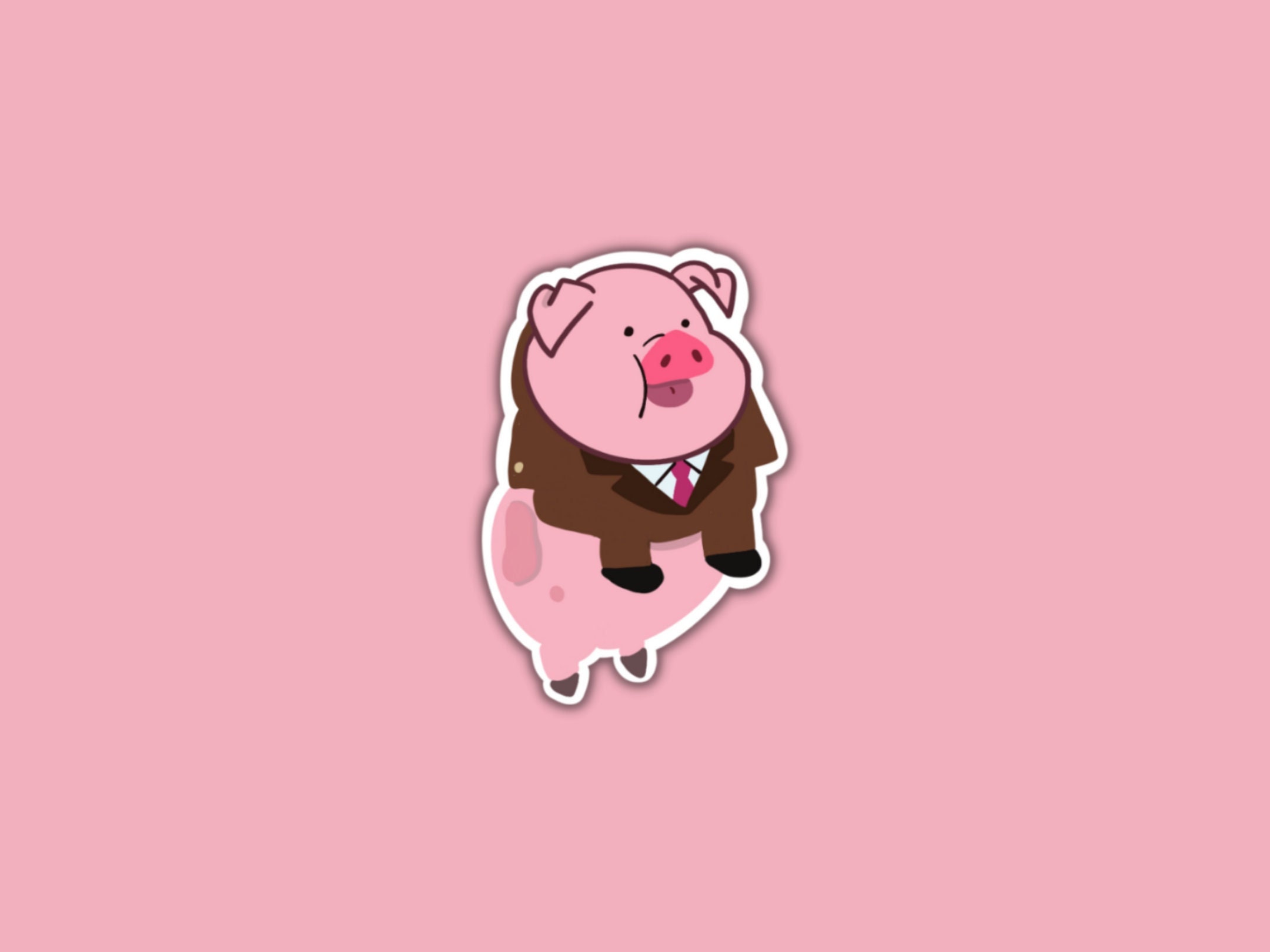 Waddles The Pig Wallpaper