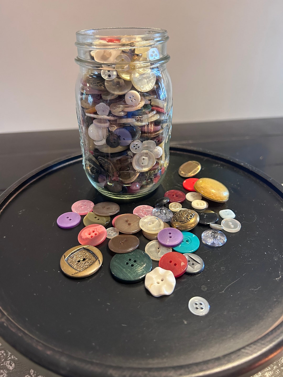 100 Assorted Buttons - Etsy