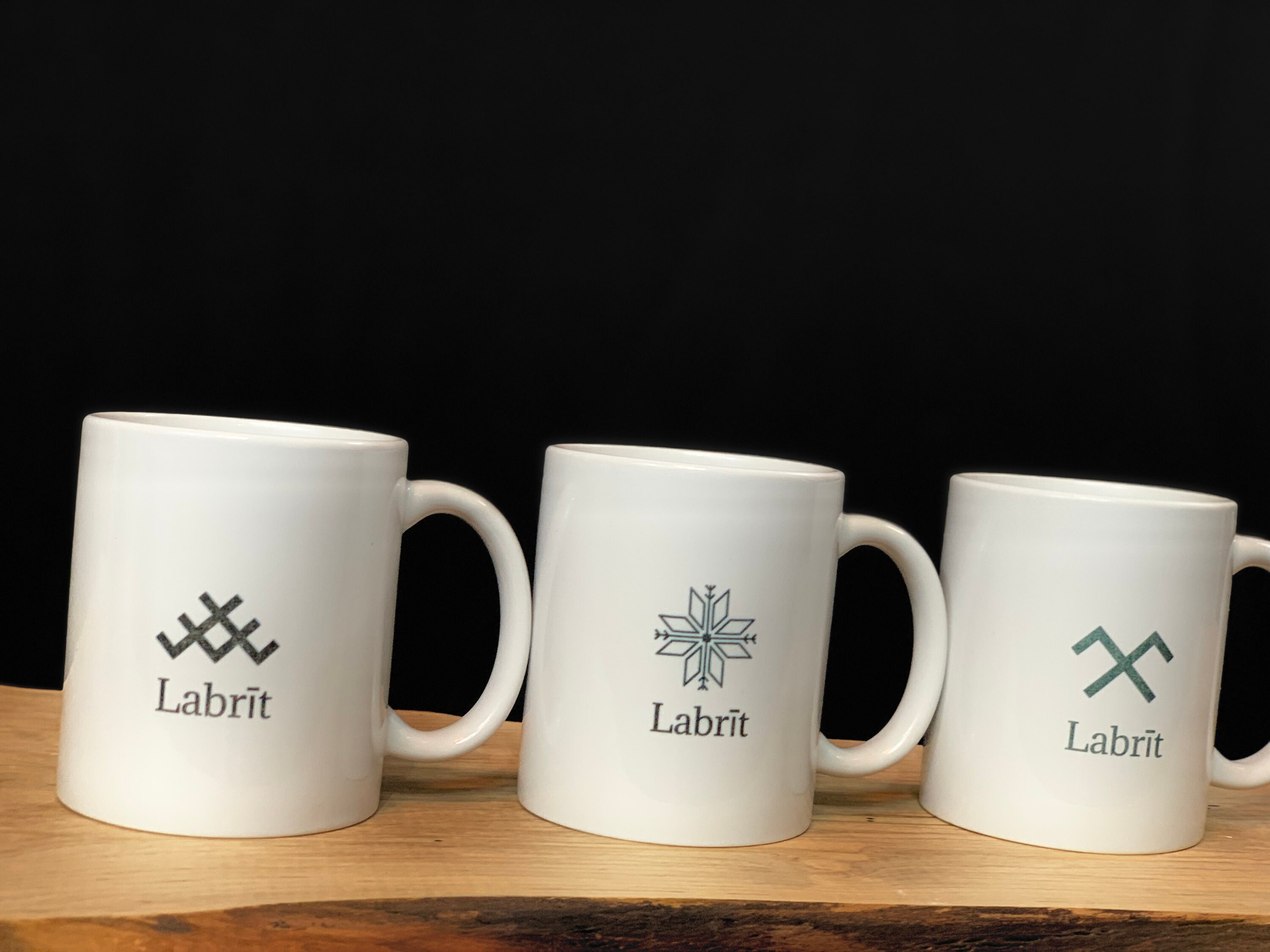 Latvian Mug With Ethnic Symbols Aseklis, Jumis and Austras Koks. - Etsy