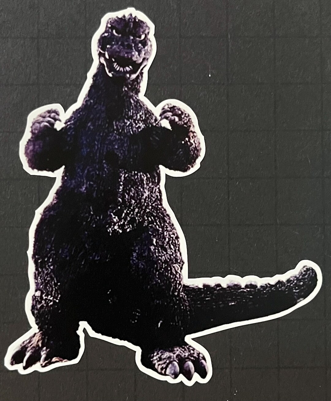Classic GODZILLA 4x3.5 IN Die Cut Vinyl Decal. Weather / Water Proof ...