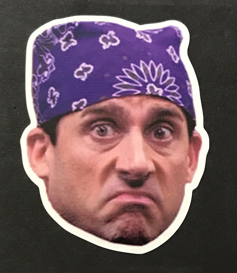 Prison Mike 4x3.5 Full Color Die-cut Vinyl Decal Water / - Etsy