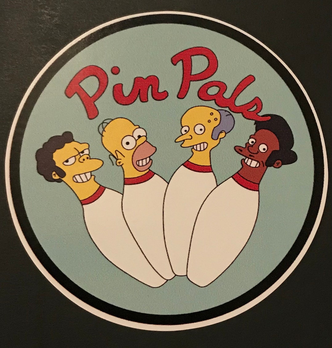 Pin Pals 4” Full Color Vinyl Decal Water / Weather Resistant Bowling - Etsy