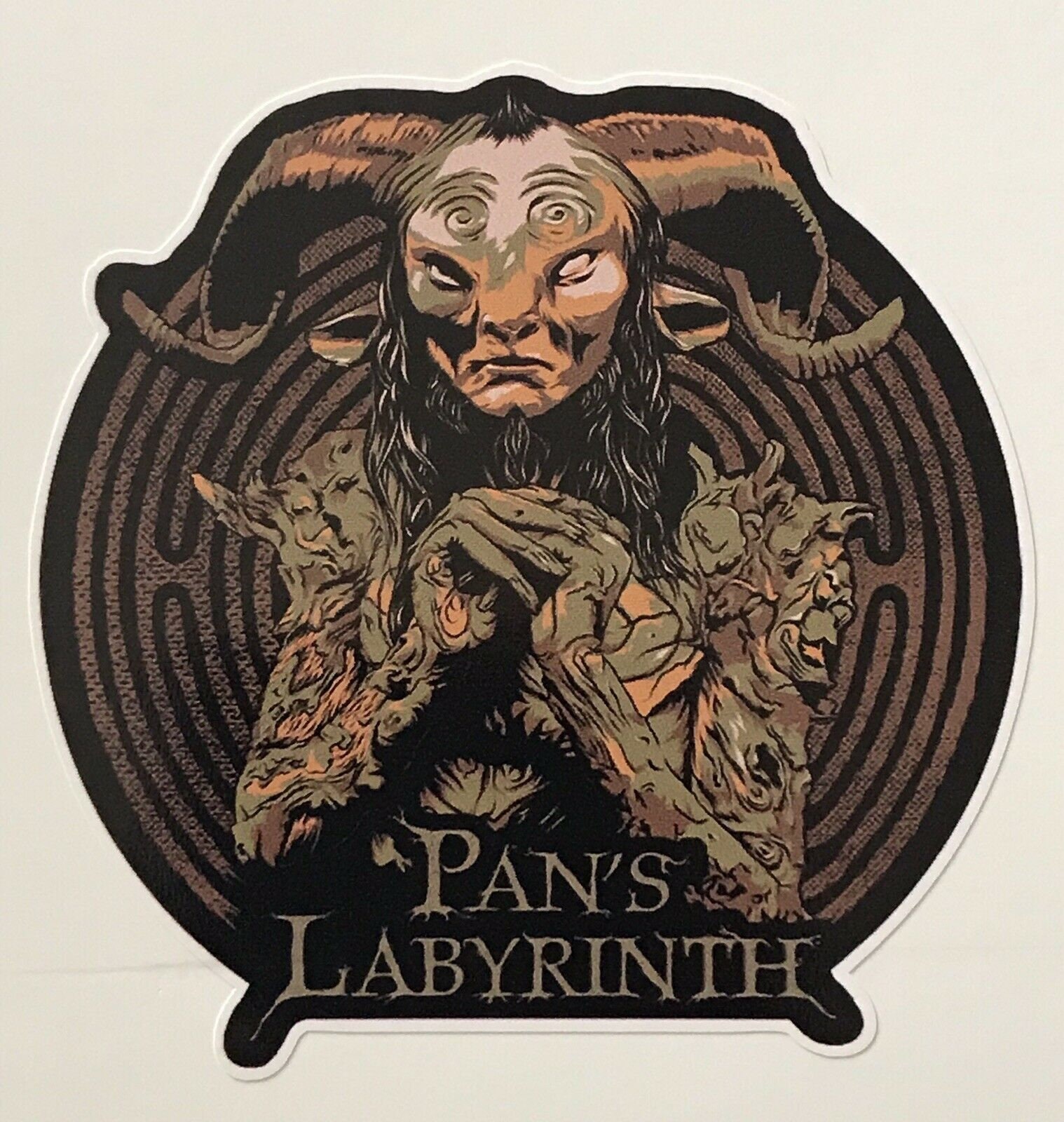Pans Labyrinth 4x4" Die Cut Full Color Vinyl Decal Water / Weather ...