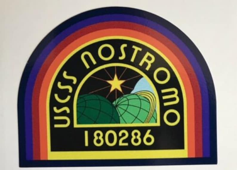 USCSS NOSTROMO 4X3 IN Full Color Die Cut Vinyl Decal Sticker - Etsy