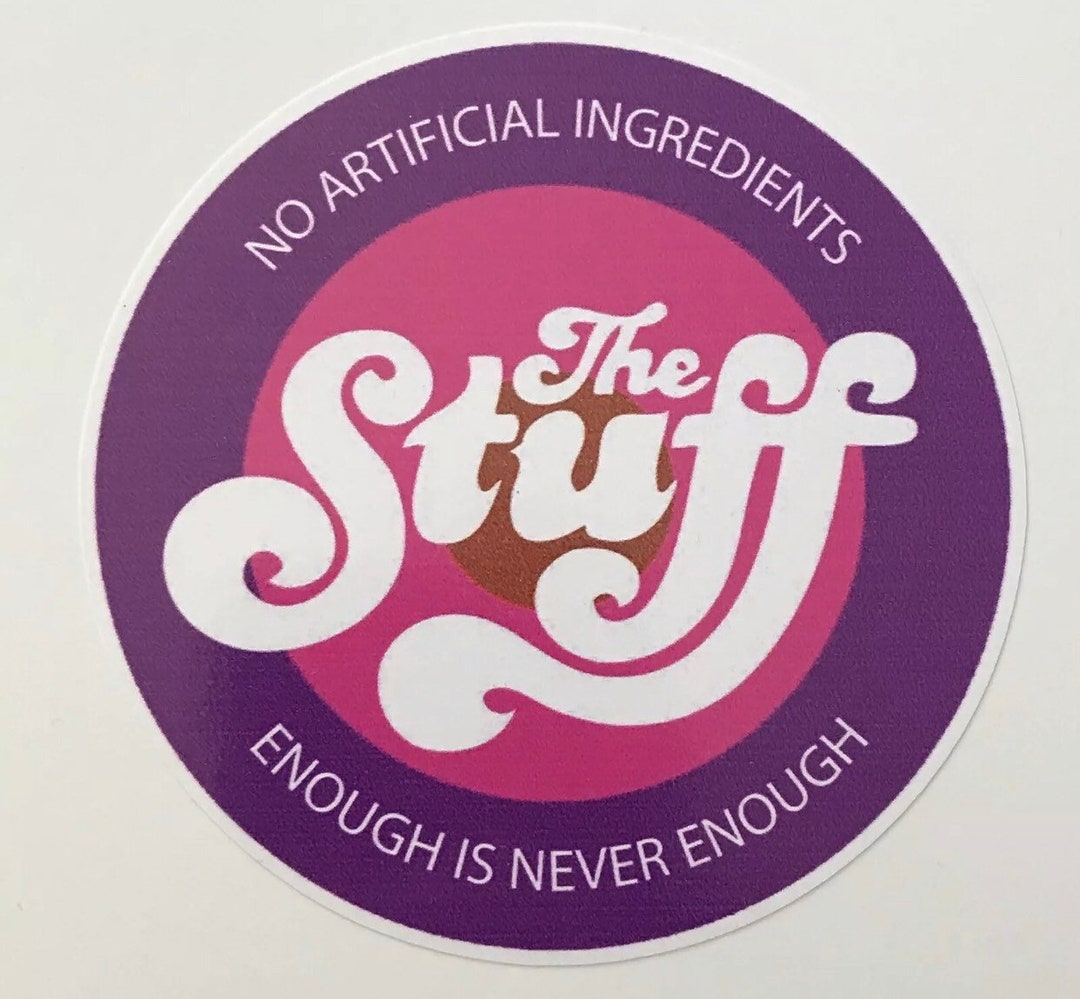The Stuff Logo 4” Full Color Vinyl Decal Water / Weather Resistant ...