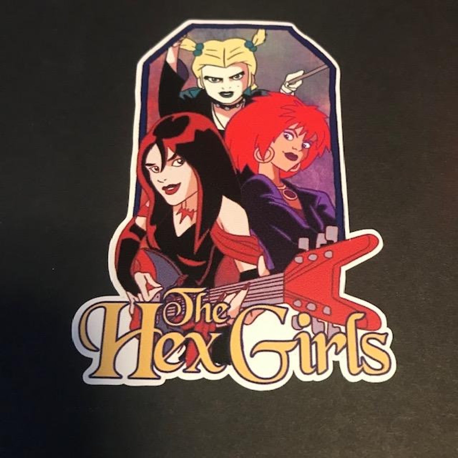 THE HEX GIRLS 4 X 4 Die Cut Color Vinyl Decal | Etsy