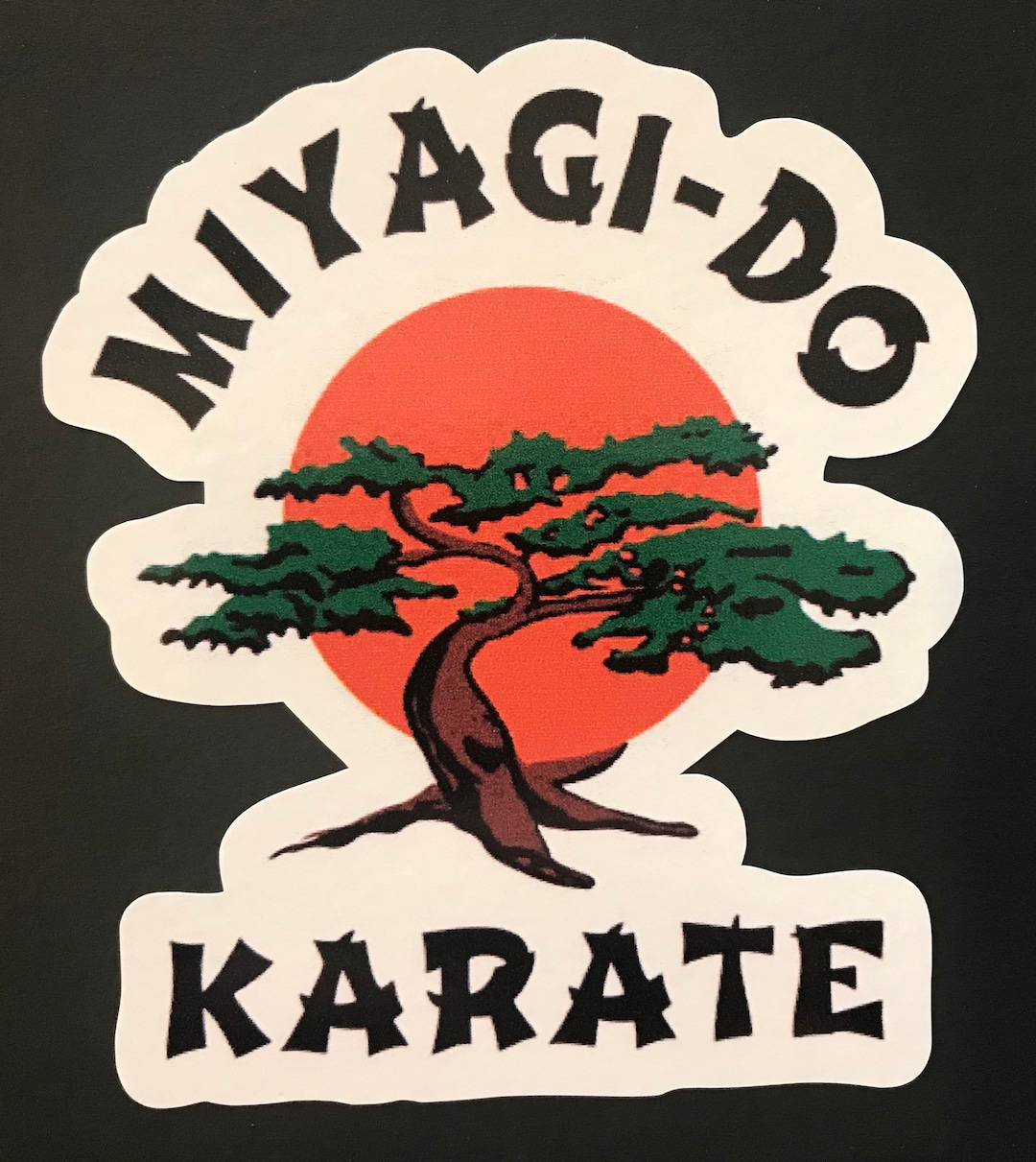 MYAGI-DO KARATE Logo Water / Weather Proof Vinyl Decal Stick Cobra Kai ...