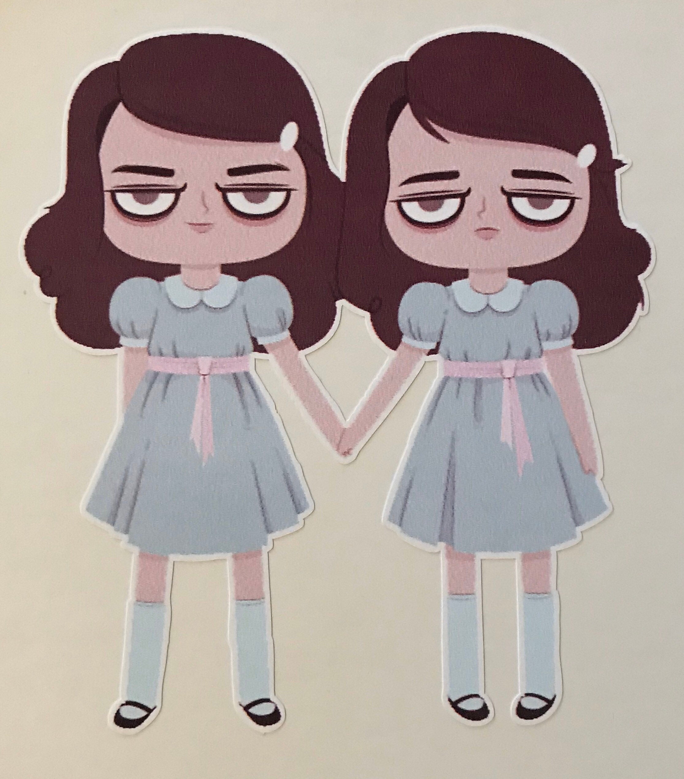 The Grady Twins 4” Die Cut Full Color Vinyl Decal Water / Weather ...